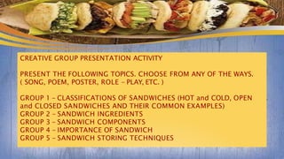 Sandwiches..........................pptx
