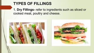 Sandwiches topics of technology and livelihood education | PPT