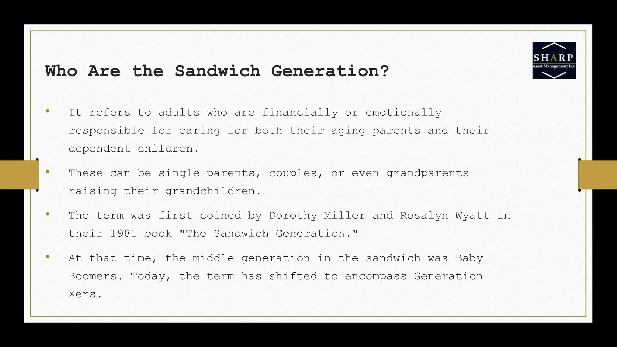The Sandwich Generation Dilemma: Balancing Financial Priorities | PPT