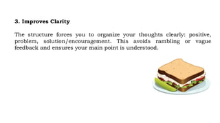 Mastering the Sandwich Method for Effective Communication and Feedback ...