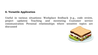 Mastering the Sandwich Method for Effective Communication and Feedback ...