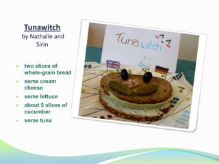 The Healthy Sandwich Project | PPTX | Healthy Cooking and Eating | Food ...