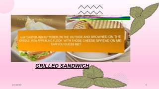 PREPARE SANDWICH FOR PRESENTATION AND PLATING | PPTX