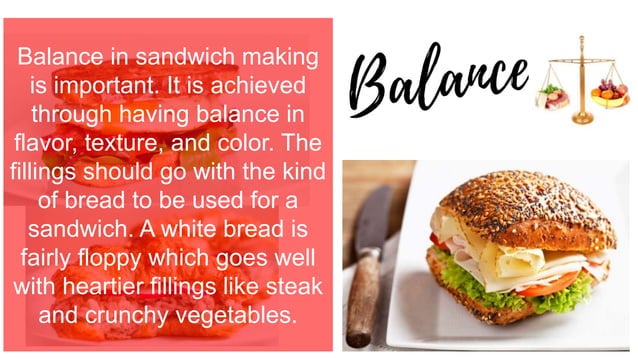 Sandwich preparation and presentation | PPTX | Desserts and Baking ...