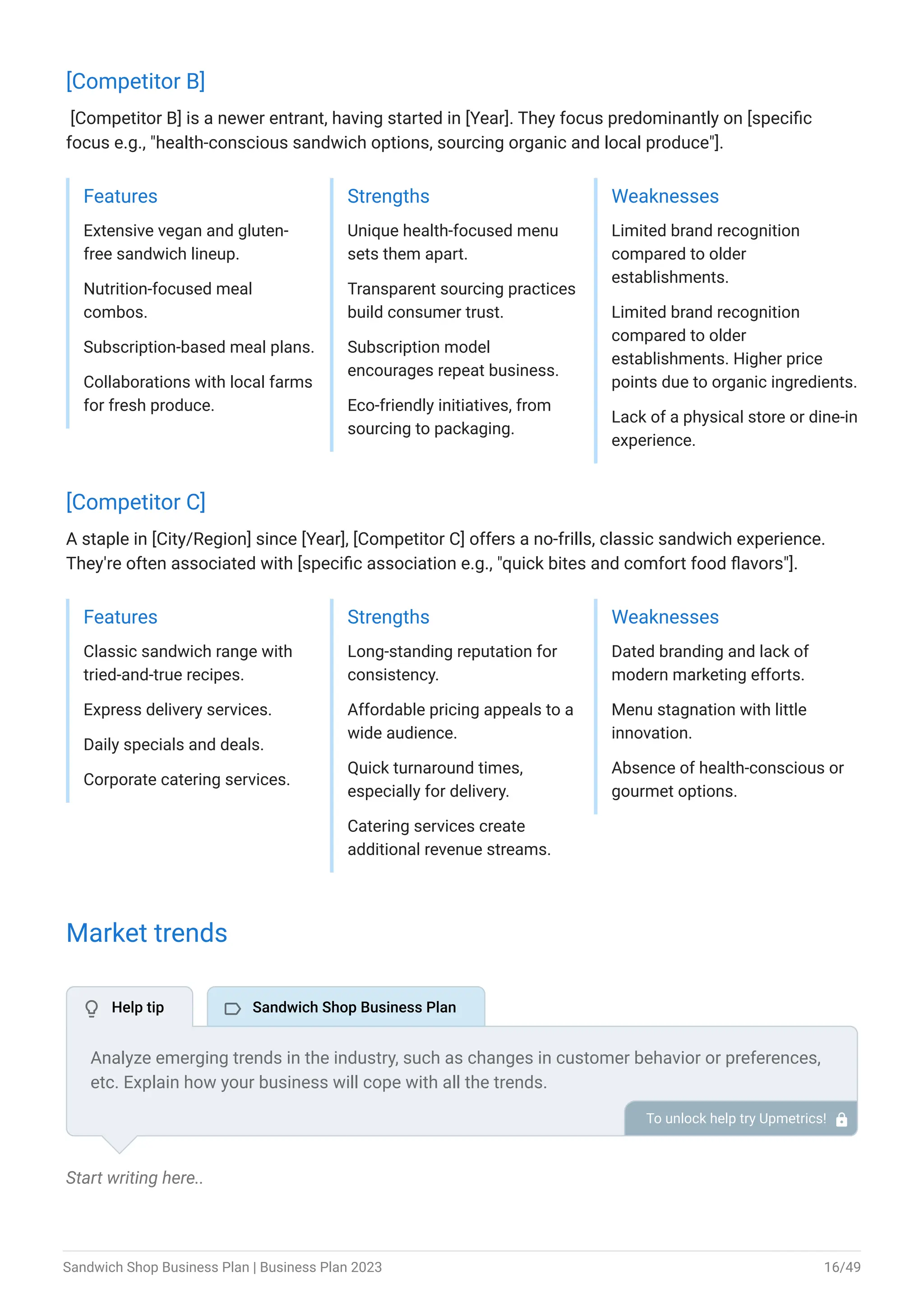 sandwich shop business plan examples.pdf
