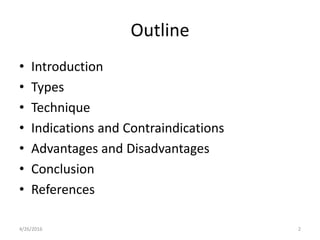 Sandwich technique | PPTX
