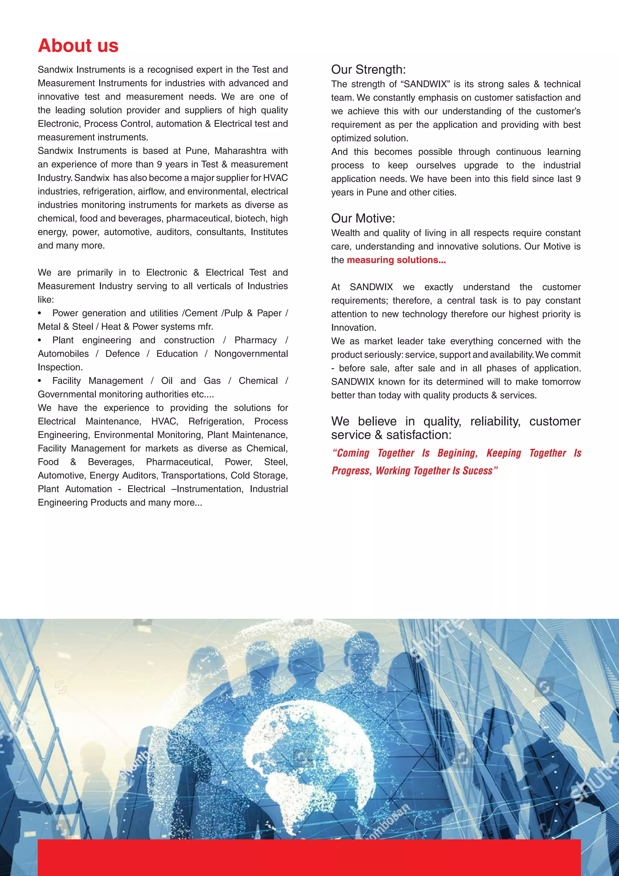 BAUMER SENSORS AND TDS METER By Sandwix Instruments | PDF