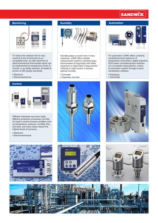 BAUMER SENSORS AND TDS METER By Sandwix Instruments | PDF
