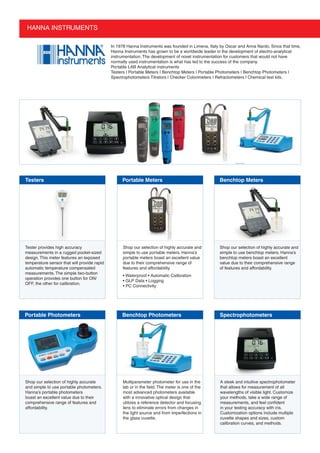 BAUMER SENSORS AND TDS METER By Sandwix Instruments | PDF