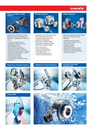 BAUMER SENSORS AND TDS METER By Sandwix Instruments | PDF