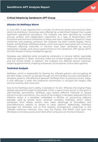 SandWorm APT Group Cyber Intelligence Report | PDF