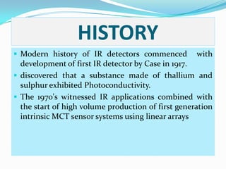 INFRARED TEMPERATURE DETECTOR | PPTX