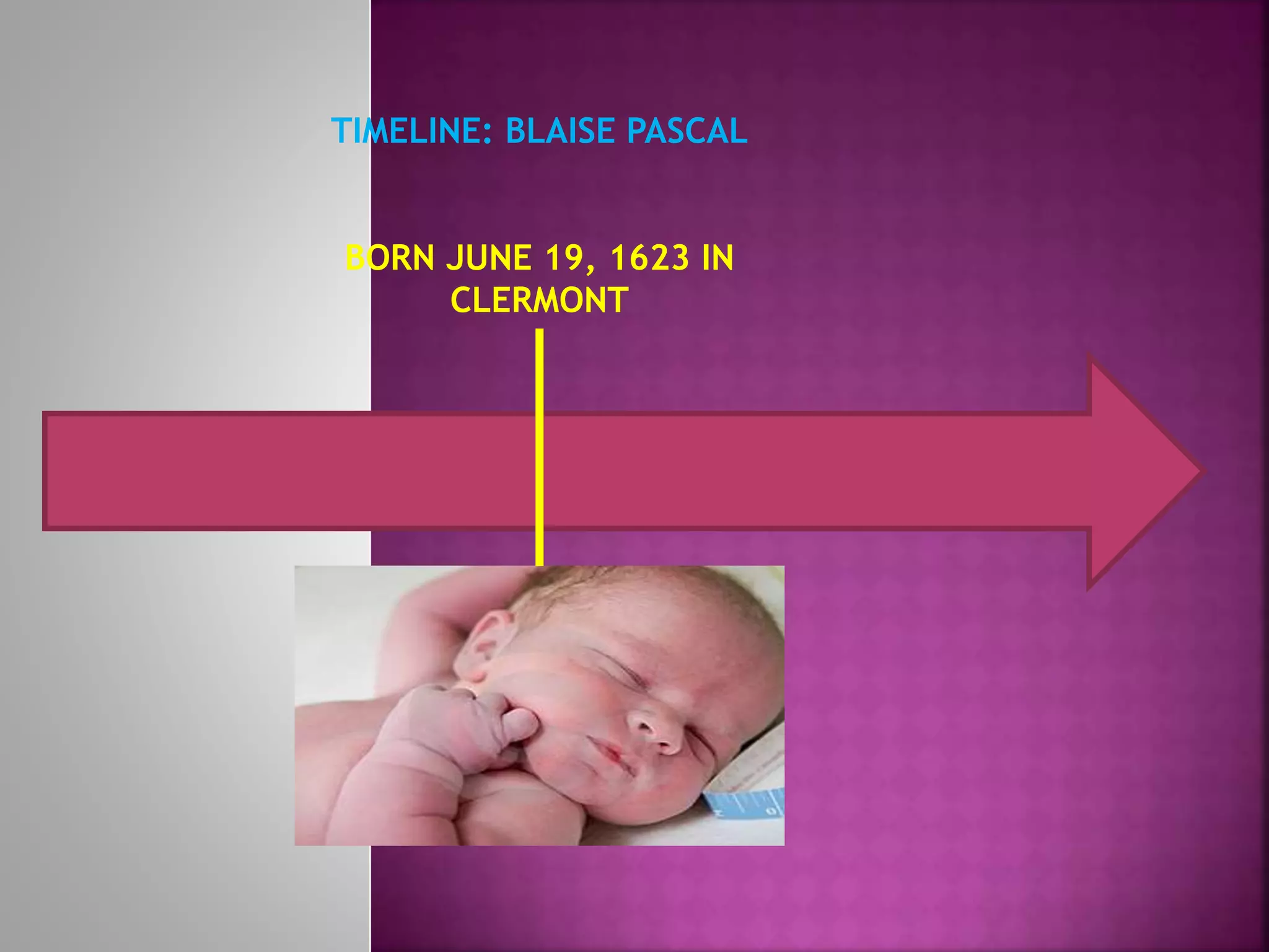 linea del tiempo de blaise pascal | PPTX