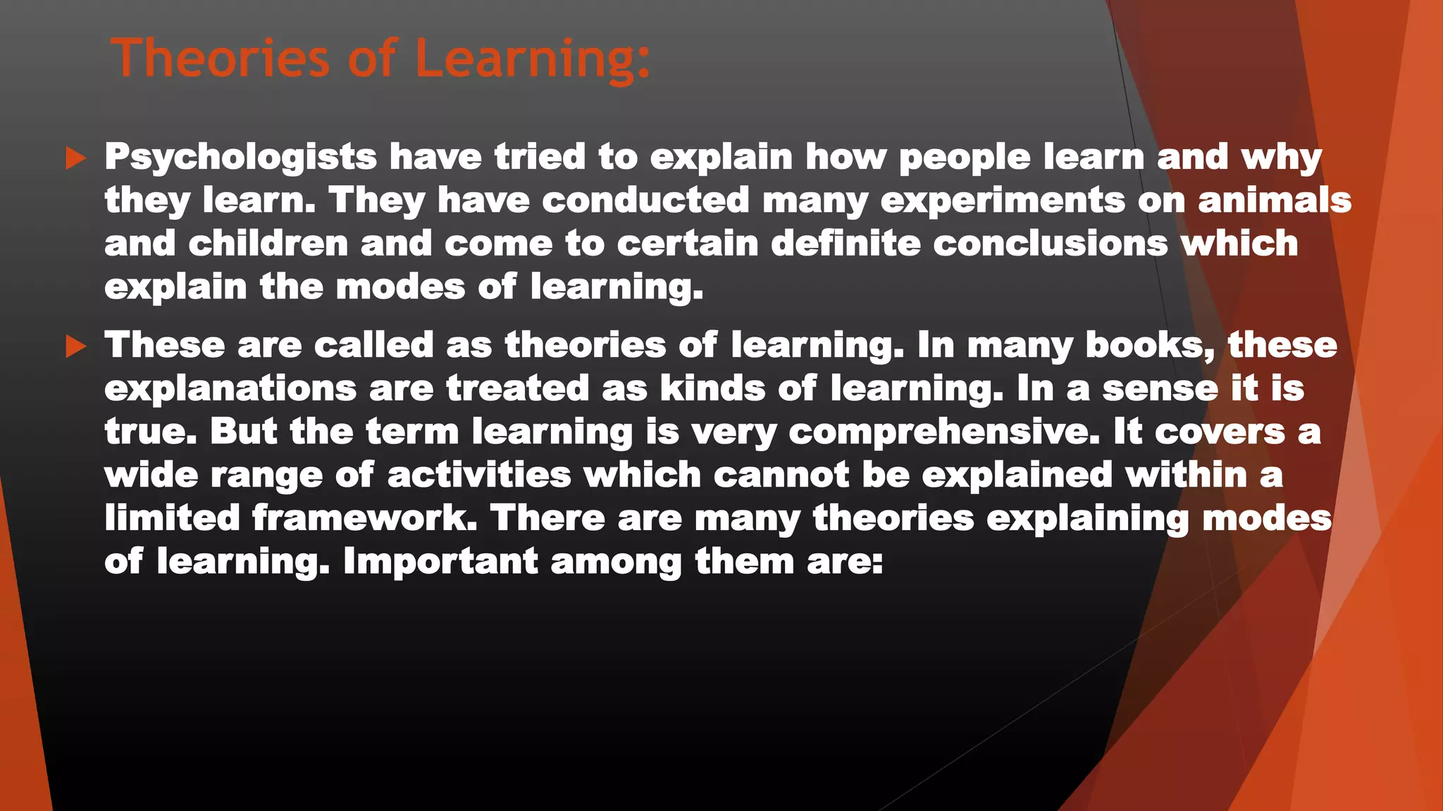 Learning ppt | PPTX