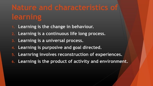 Learning ppt | PPTX | Education