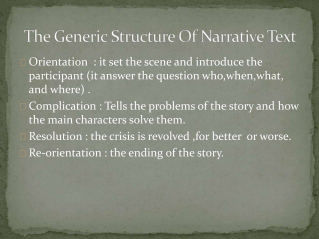 Narrative Text | PPT