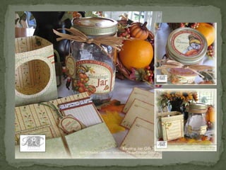 Sandy Osborn Designs Thanksgiving Table Top Presentation | PPTX