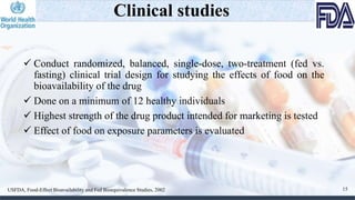 current methods for prediction of food effect | PPTX