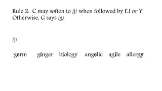 Sane english letter g | PPTX