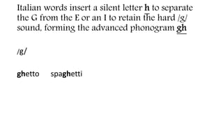 Sane english letter g | PPTX