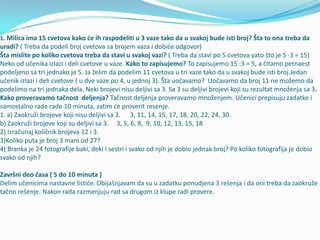 Sanela Martinović deljenje sa 3 - | PPSX