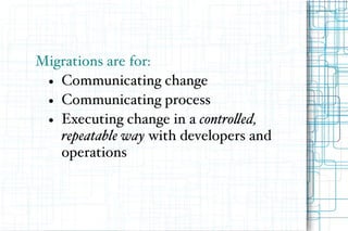 Selena Deckelmann - Sane Schema Management with Alembic and SQLAlchemy ...