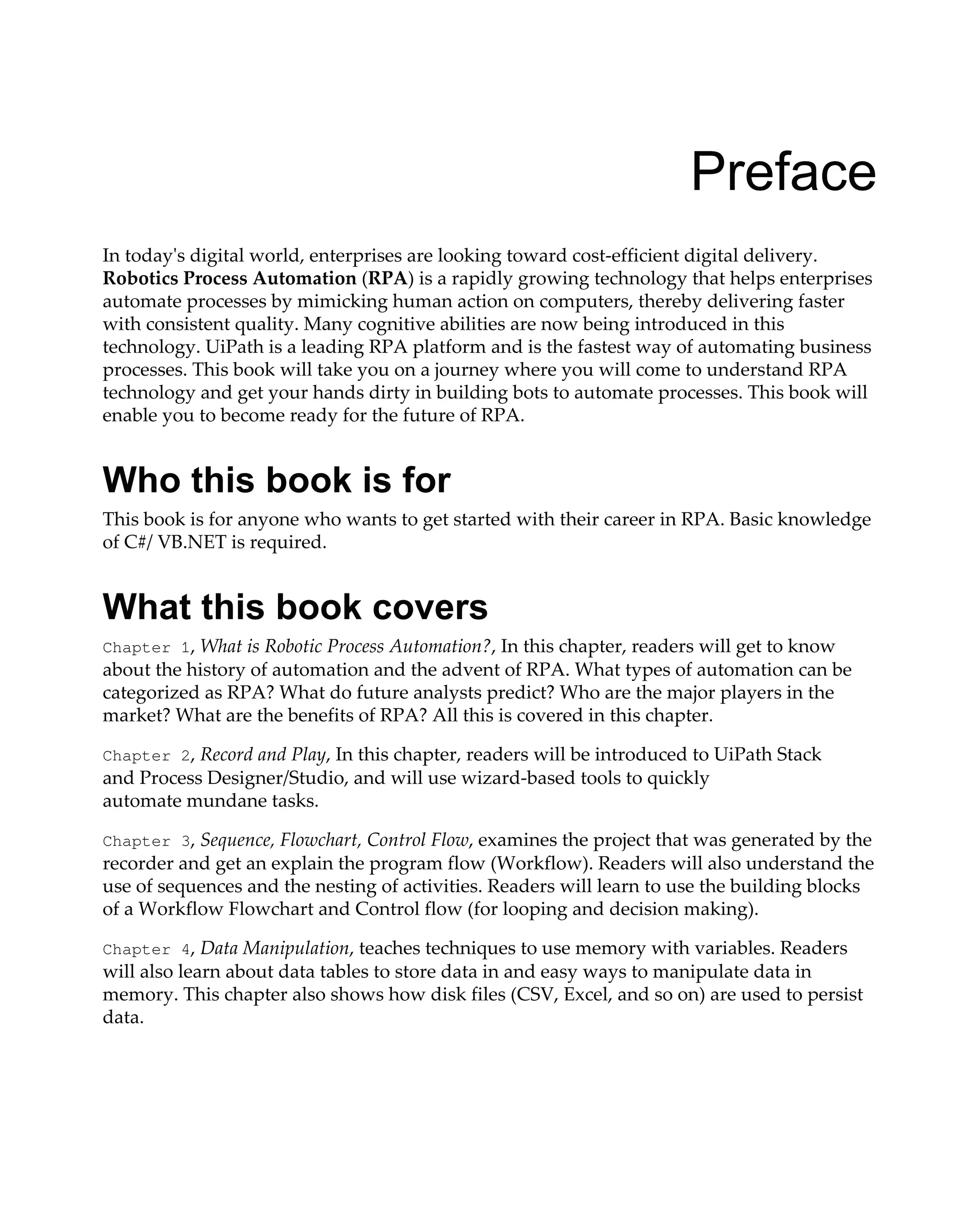 Learning Robotic Process Automation-1-80 | PDF