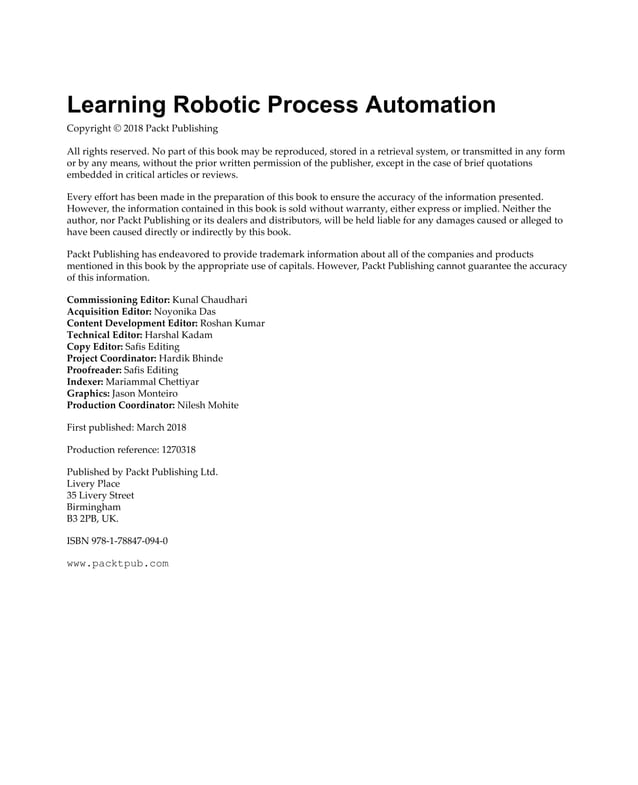 Learning Robotic Process Automation-1-80 | PDF