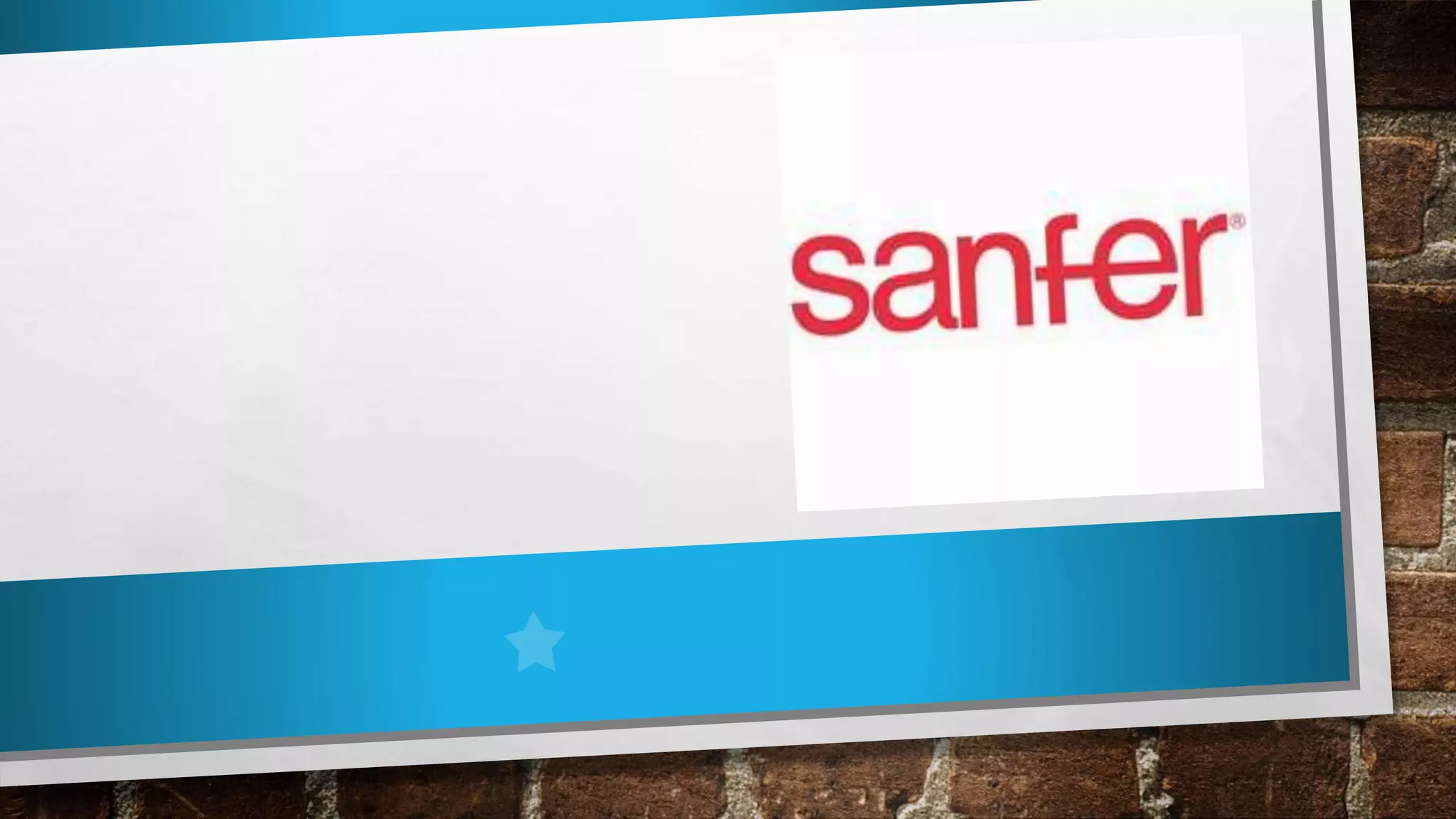 Sanfer. | PPT