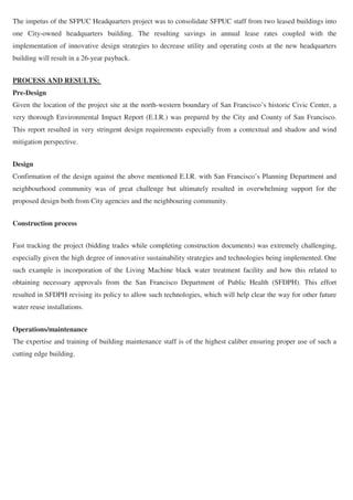 San francisco public utilities commission headquarters | PDF