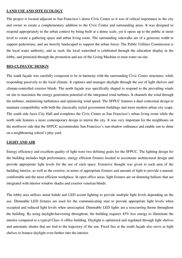 San francisco public utilities commission headquarters | PDF