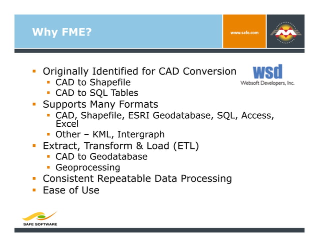 Using FME to Support Asset Management | PPT