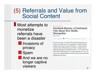 Wharton Talk: Monetization Eric Clemons | PPT