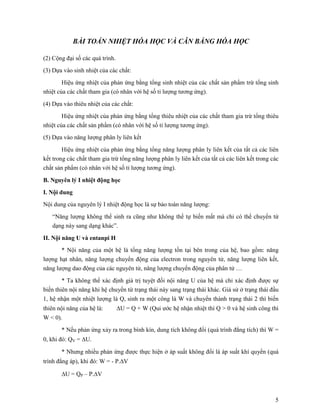 Sang kien-kinh-nghiem-bai-toan-nhiet-hoc-va-can-bang-hoa-hoc | PDF