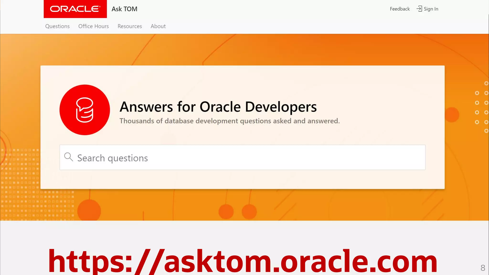 Sangam 19 - PLSQL still the coolest | PPT