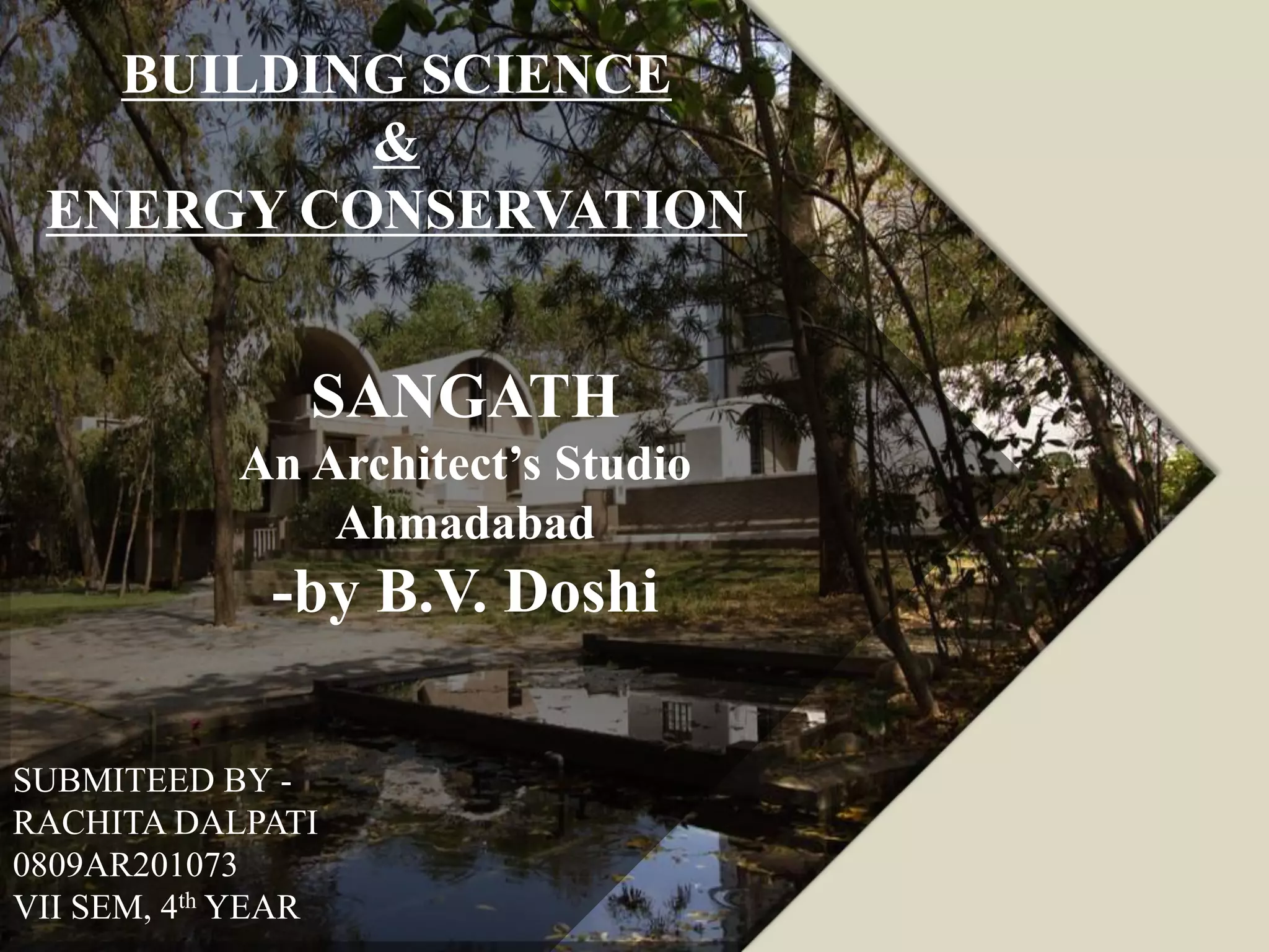 SANGATH - an architecture studio, Ahemedabad.pptx