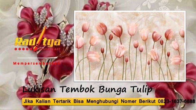 Sangat Indah Lukisan Bunga Di Tembok Agar Terlihat Lebih Menawan