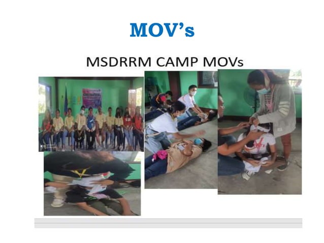 Accomplishments reports of activities undergone | PPTX