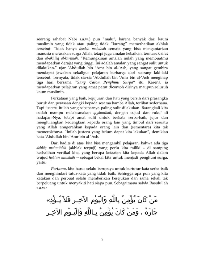 Sang calon penghuni surga | RTF