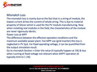 Solar Power Plant Design and PV Syst | PPTX
