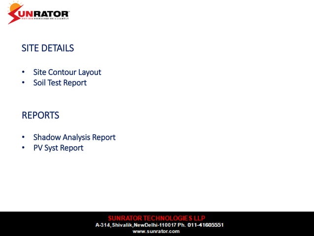 Solar Power Plant Design and PV Syst | PPTX | Home Appliances | Home ...