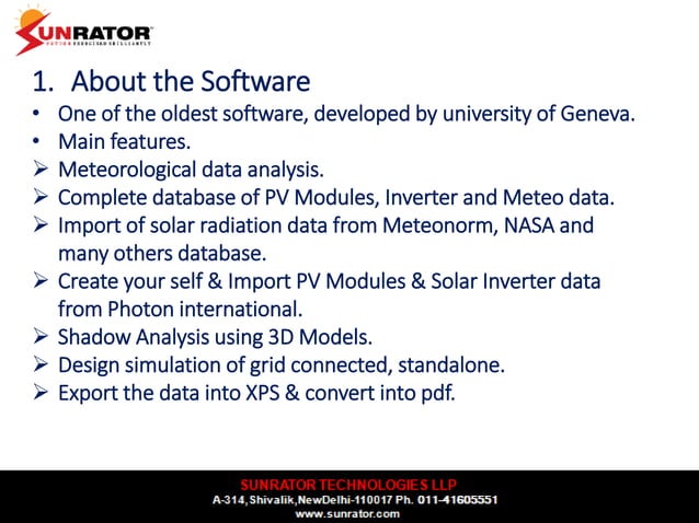 Solar Power Plant Design and PV Syst | PPTX | Home Appliances | Home ...