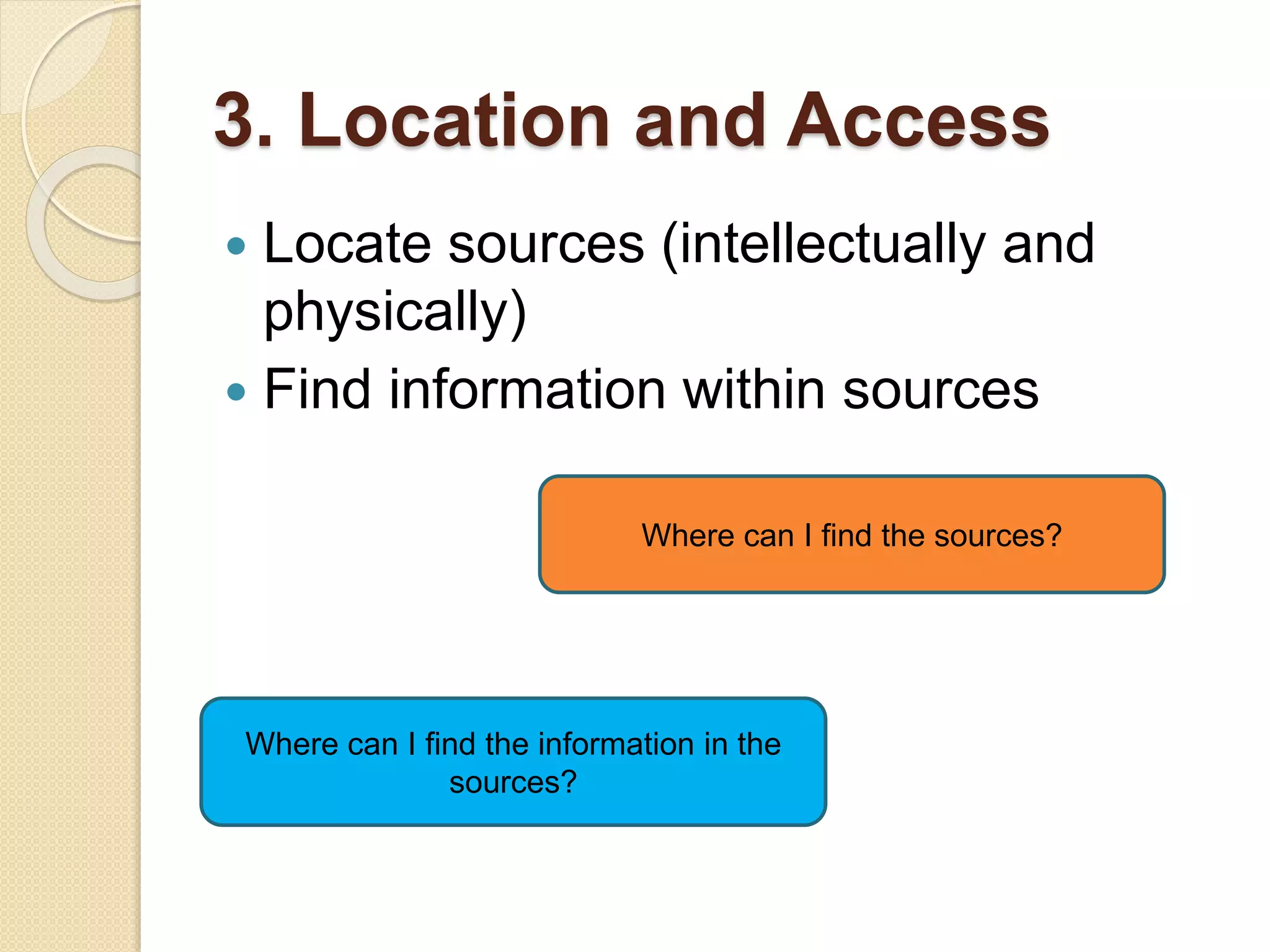 BIG 6 Information Literacy Model | PPTX