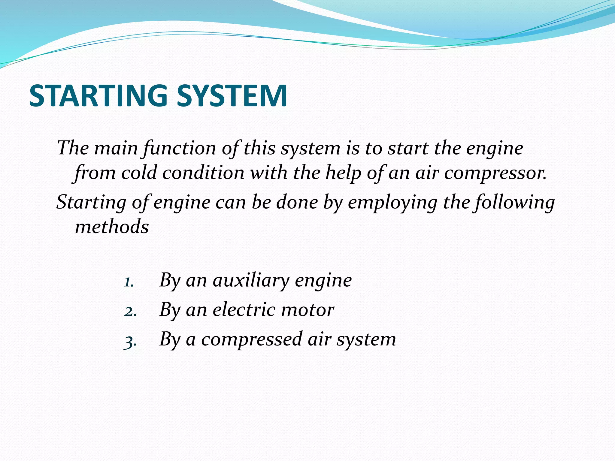 Diesel engine powerplant | PPTX
