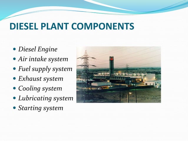 Diesel engine powerplant | PPTX | Chemistry | Science