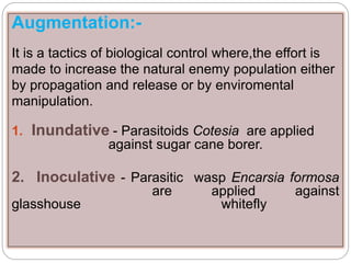 Role of biological control agent in crop protection | PPTX