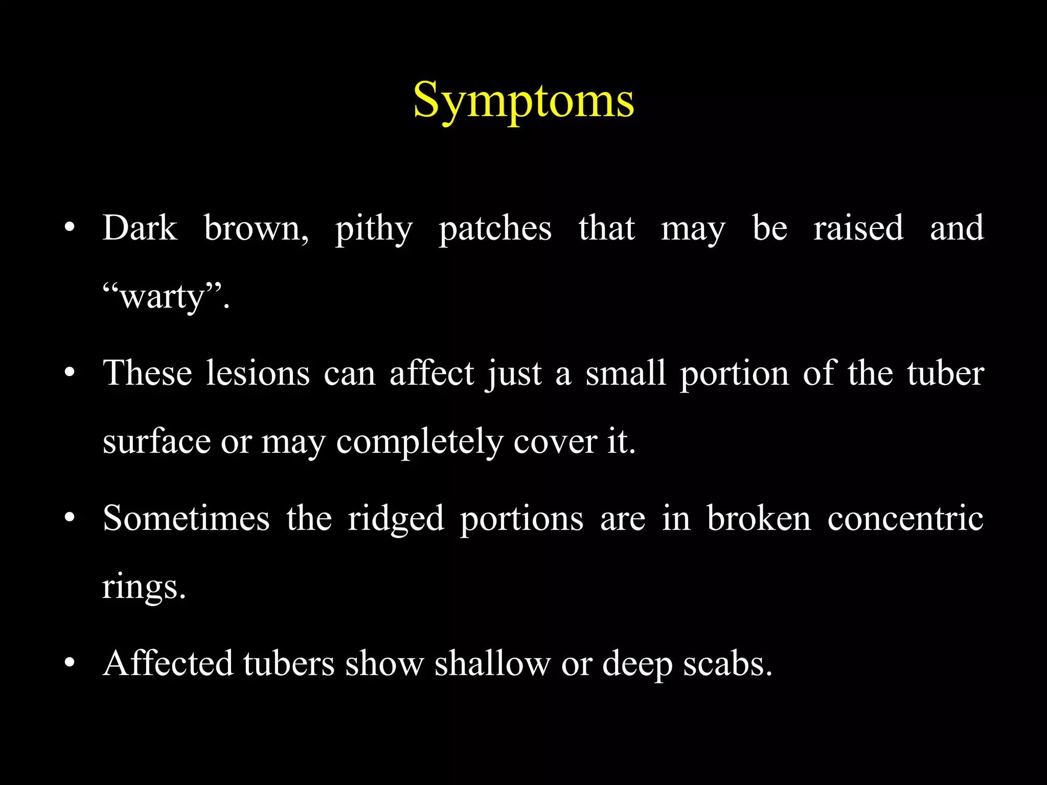 Common Scab of Potato | PPTX