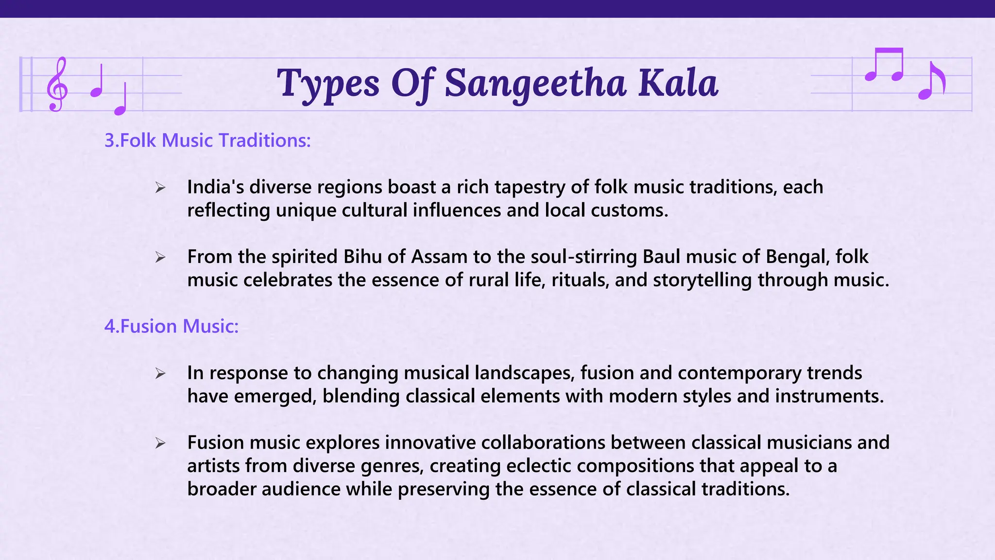 Sangeethakala ppt for the history and types of indian music | PPTX