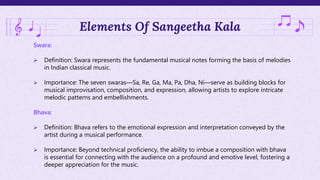Sangeethakala ppt for the history and types of indian music | PPTX