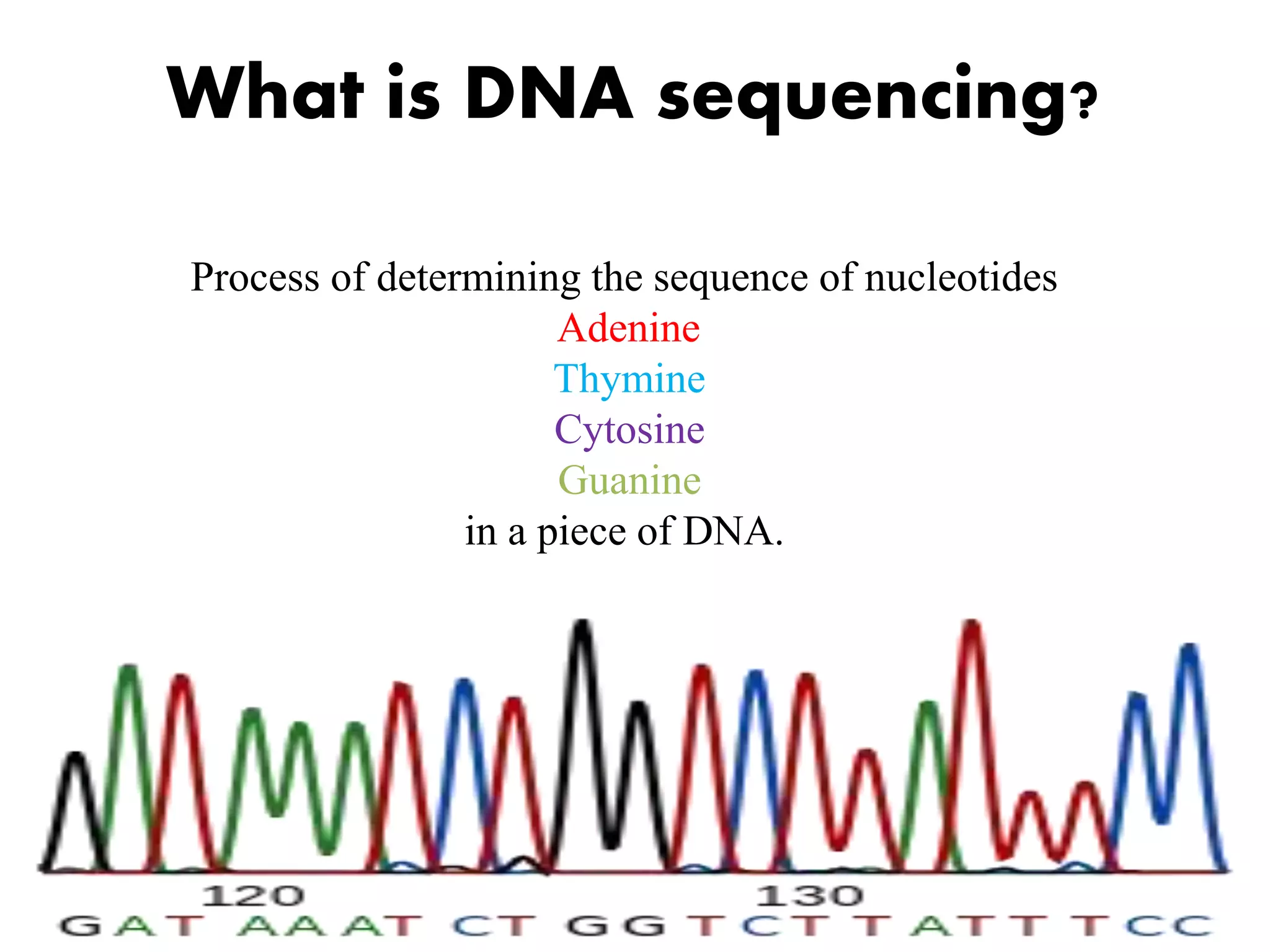Sanger sequencing (DNA sequencing by ENZYMATIC METHOD) | PPTX